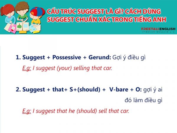 Cấu trúc suggest là gì? Cách dùng suggest chuẩn xác trong tiếng Anh ...