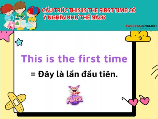 Cấu trúc this is the first time có ý nghĩa như thế nào?