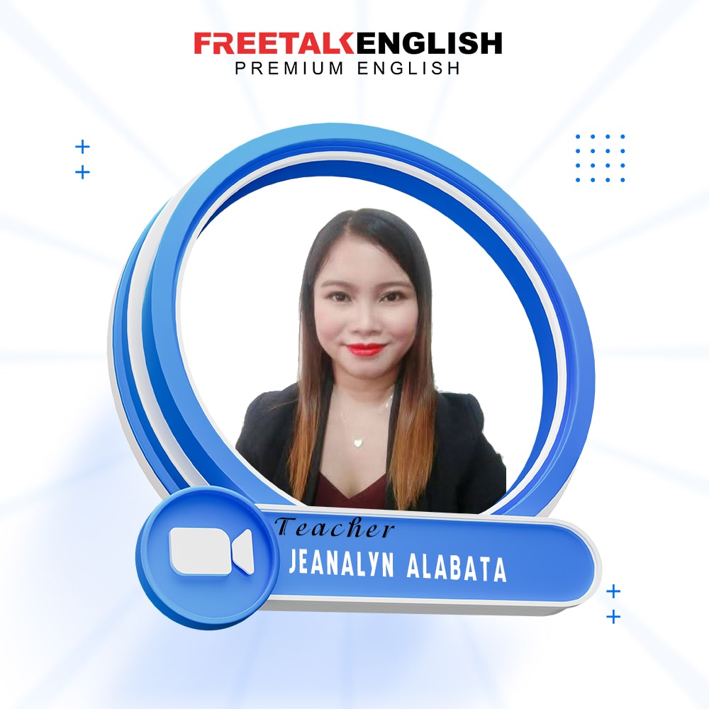 Giáo viên Jeanalyn Alabata - FreeTalk English - Học Tiếng Anh Giao Tiếp 1-1